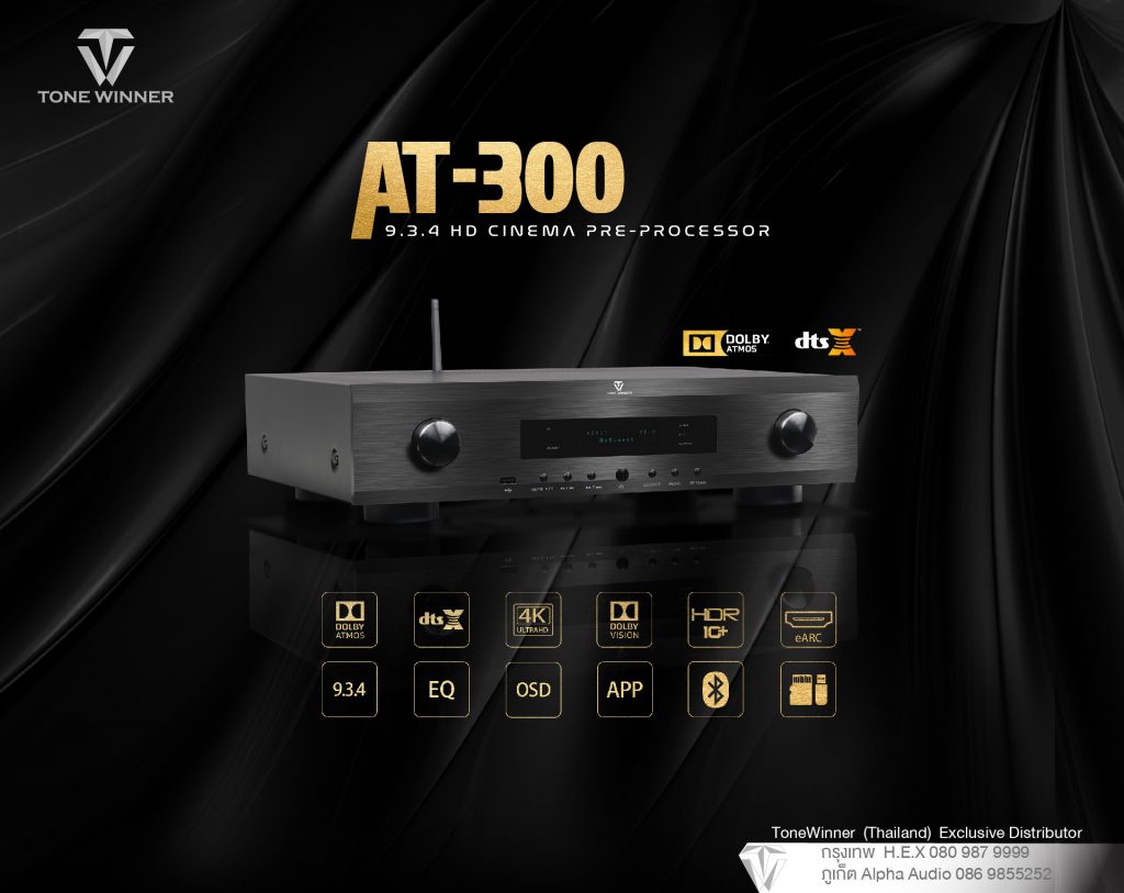 ToneWinner AT-300 HD pre-processor 9.3.4 - Alpha Audio powered by ...